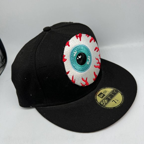 New Era | Accessories | Mishka Nyc Skateboard Eyeball 7 4 59fifty New ...